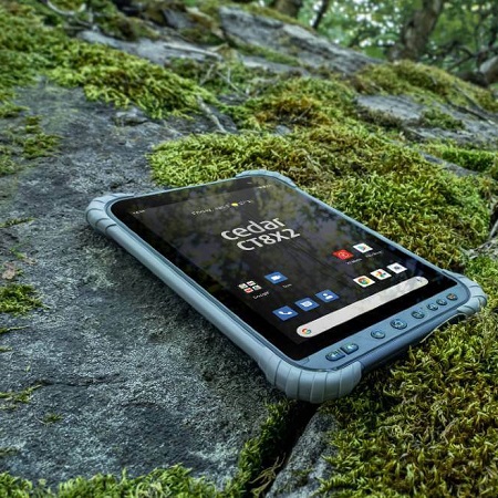 Cedar CT8X2 GNSS-Enabled Rugged Tablet | Canal Geomatics